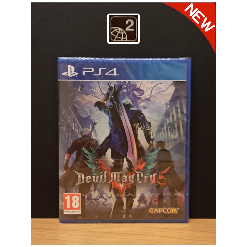 PS4 Games : DMC Devil May Cry 5 โซน2 มือ2 & มือ1 NEW | Shopee Thailand