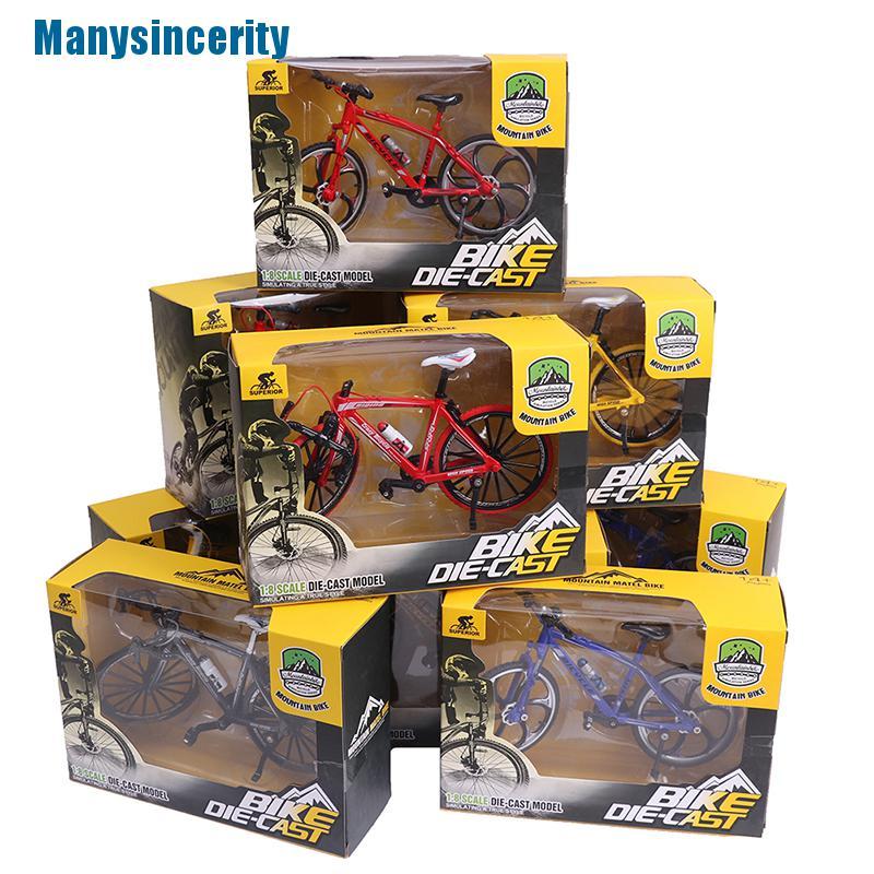 Crazy Magic Finger Bike Alloy Bicycle Model 1:10 Simulation Bicycle ...