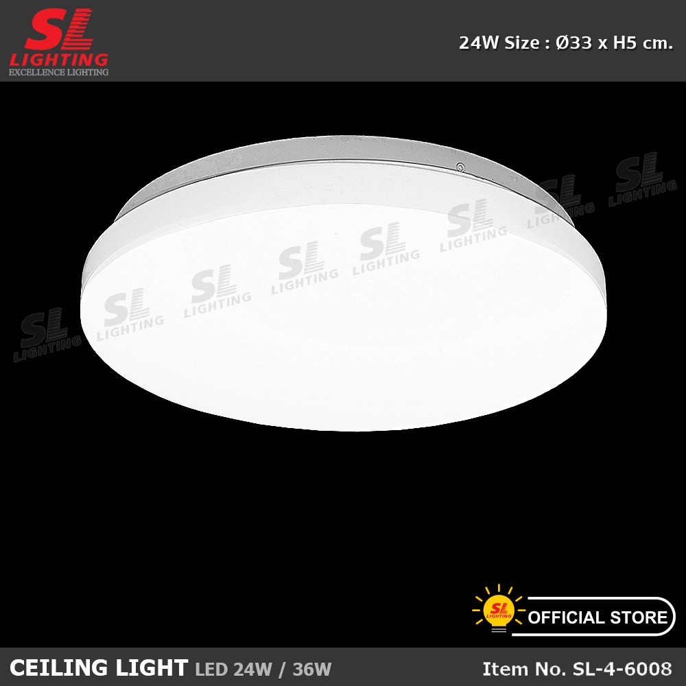 SL LIGHTING | Ceiling Lamp โคมไฟเพดานทรงกลม ทรงเหลี่ยม โคมซาลาเปา โคมไฟ ...