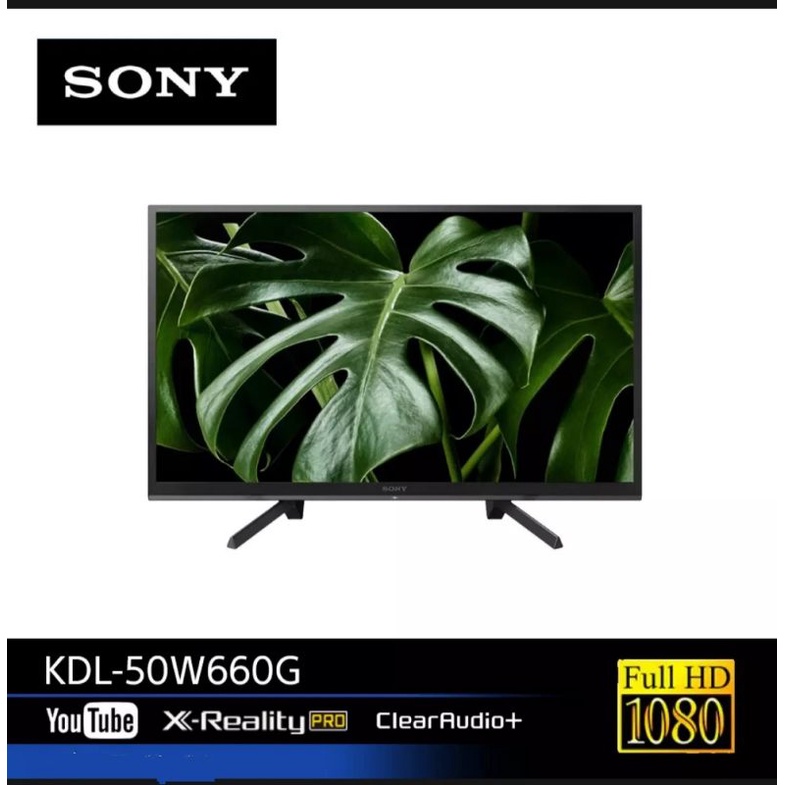SONY 50 นี้ว BRAVIA LED TV รุ่น 50W660G KDL-50W660G (Full HD, Smart TV ...