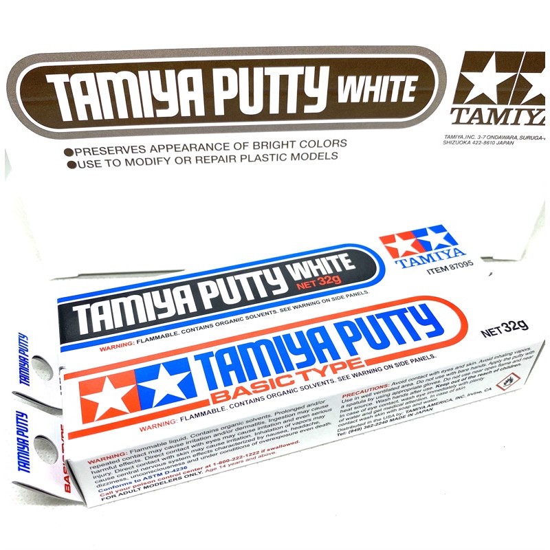 TAMIYA 87053 PUTTY BASIC TYPE อุด ขัด โป๊วสี ซ่อมชิ้นงาน gundam gunpla โมเดล กันดั้ม กันพลา หุ่น ...