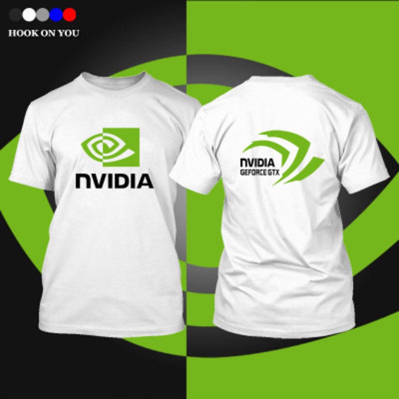 ขายดี!Geek Pure Cotton Nvidia NVIDIA เสื้อยืดเสื้อผ้าผู้ชาย Summer ...