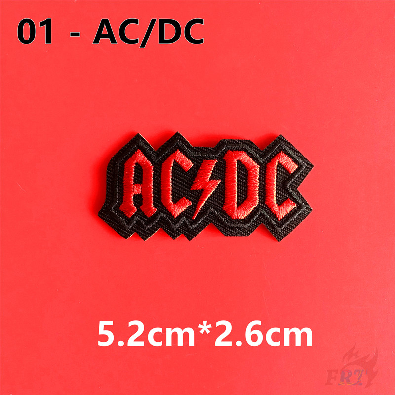 ☸ Rock Band Collection Series 06 - Rock N Roll Mini Iron-on Patch ☸ 1Pc ...