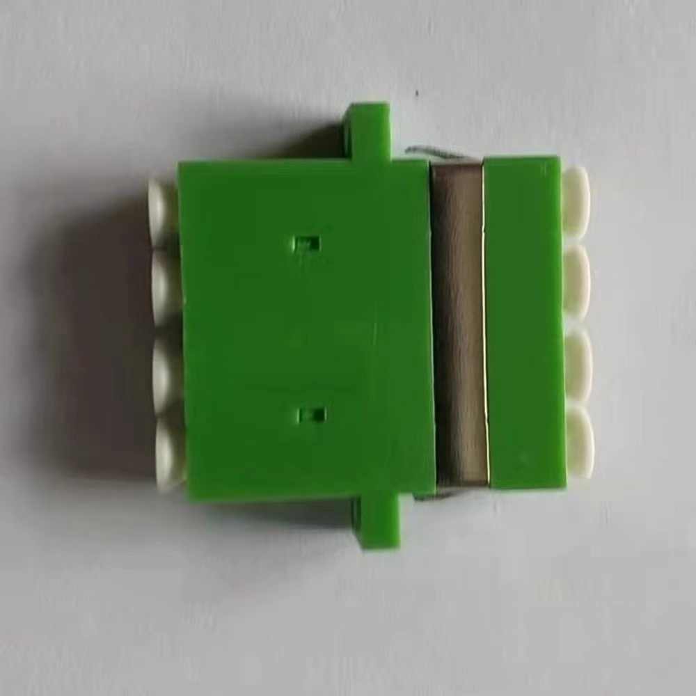 100pcs LC Quad adapter SM MM LC/APC Quadruple optical fiber coupler OM3 ...