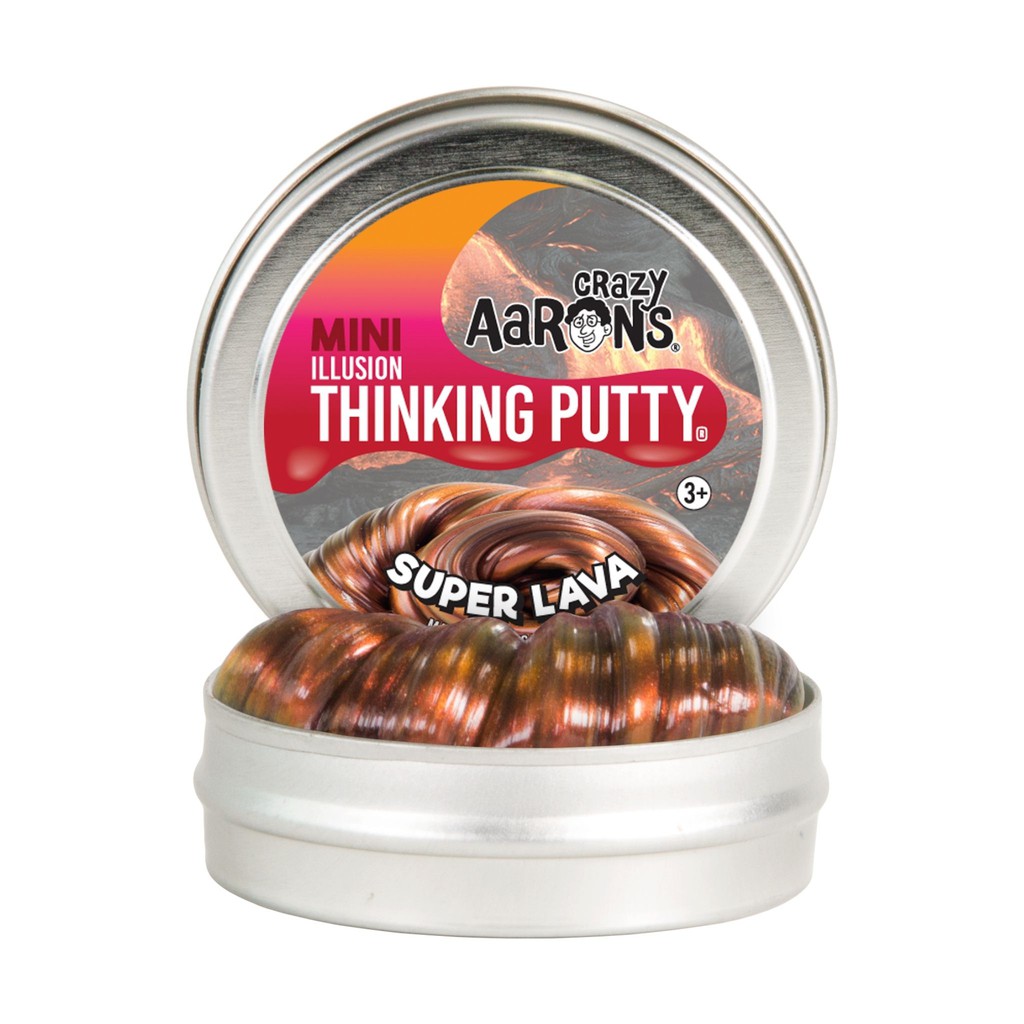 Crazy Aaron 's Thinking Putty รุ่นเปลี่ยนสีตามแสงตกกระทบ Super Lava ...
