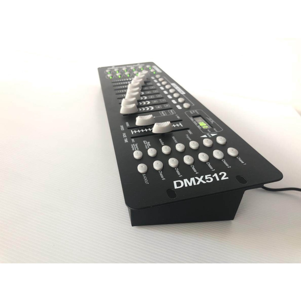 เครื่องควบคุมไฟเวที DMX 512 สีดำ | Shopee Thailand