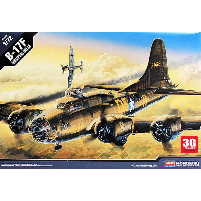 Academy Model 1/72 AC12495 B-17F FLYING FORTRESS | Shopee Thailand