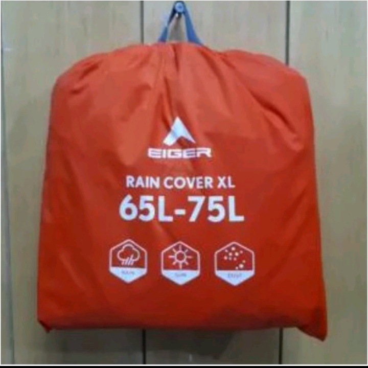 ผ้าคลุมกระเป๋ากันฝน ของแท้ EIGer8919 65L-75L Xl | Shopee Thailand