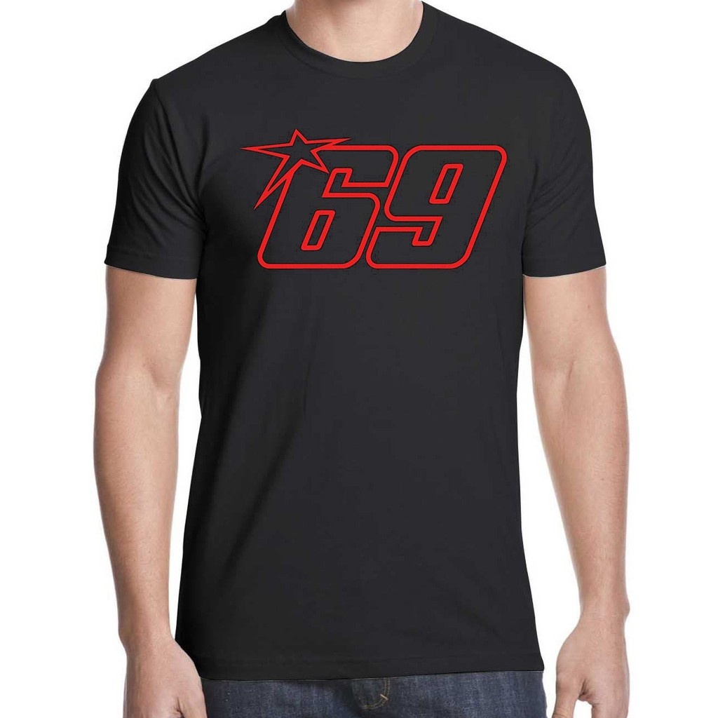 เสื้อยืดผ้าฝ้าย พิมพ์ลาย Nicky Hayden 69 Moto Gp Racing Extreme ...