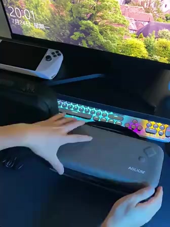 กระเป๋า สำหรับ ROG ALLY/Nintendo Switch EVA กระเป๋าใส่ งานเกรดดี กันน้ำป้องกันการตก สามารถวางที่ ...