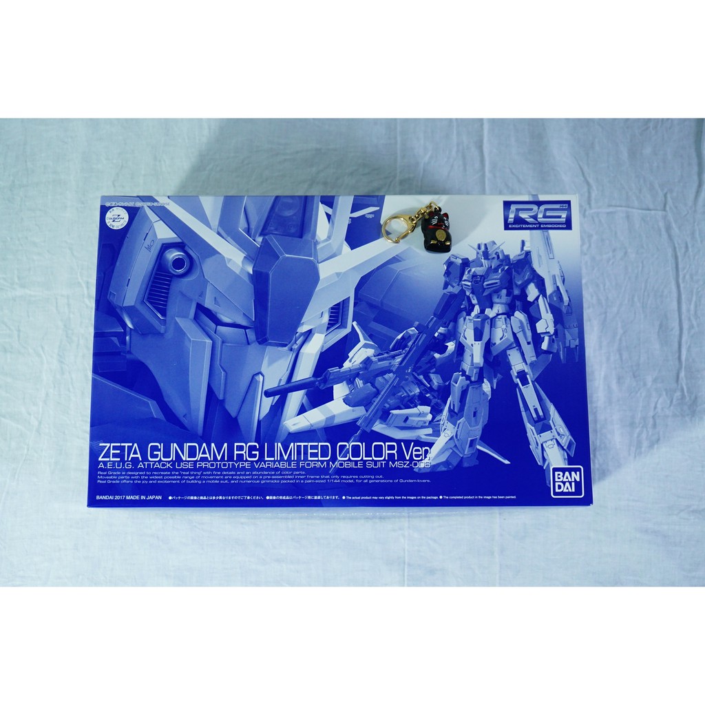 GunPla - RG ZETA (limited color) [GUNDAM] | Shopee Thailand