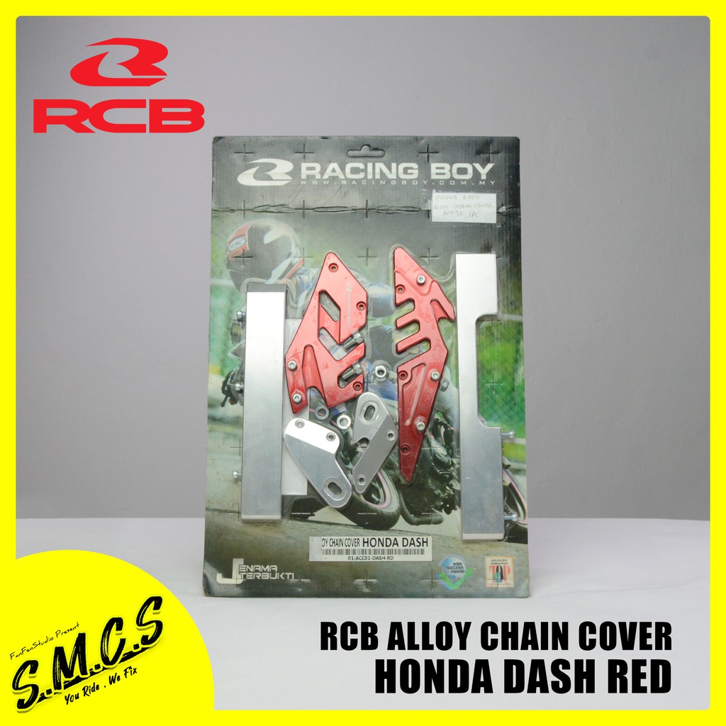 Rcb ปลอกโซ่อัลลอย สีแดง สําหรับ HONDA DASH (Classic Racing Boy ใหม่ ...