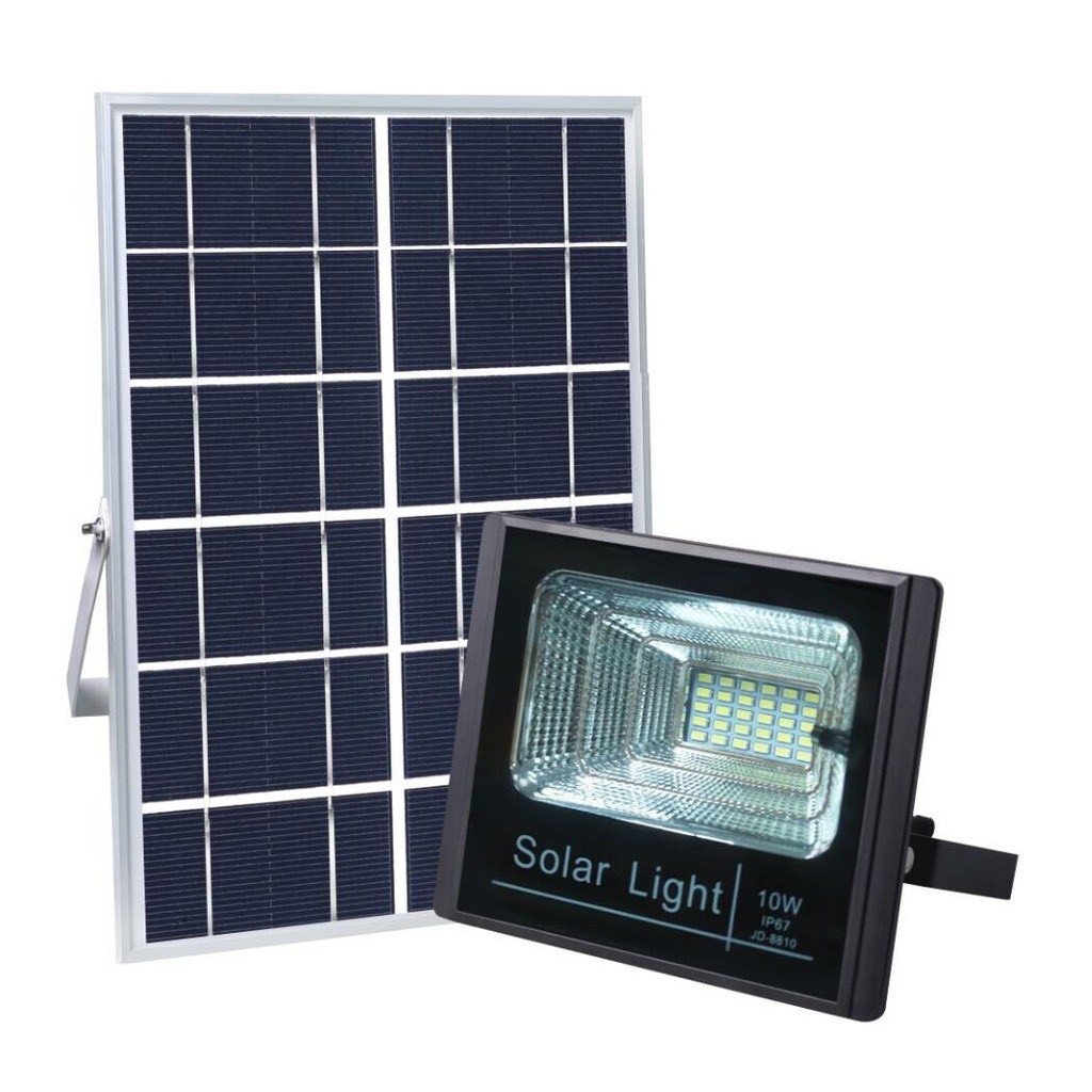 Spotlight Solar Cell โคมไฟโซล่าสปอร์ตไลท์พร้อมแผง | Shopee Thailand