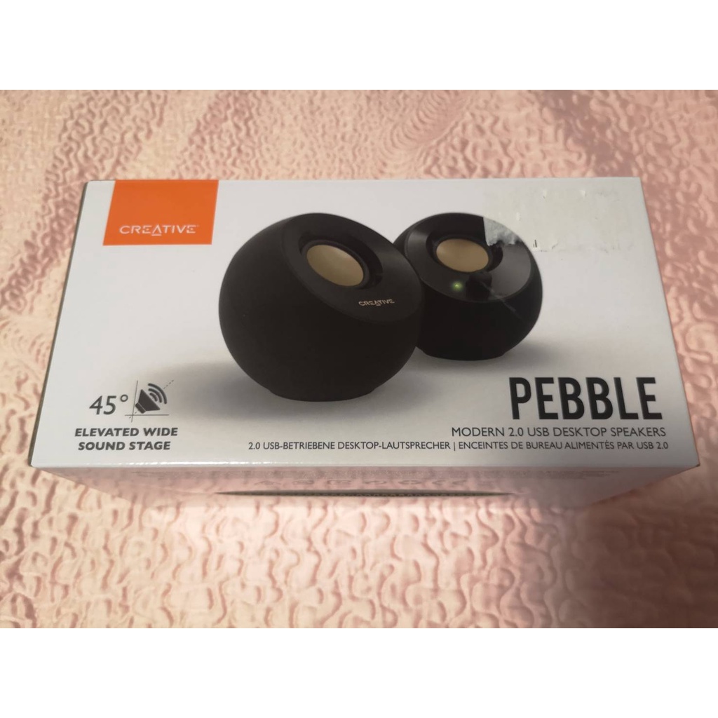 ลำโพง CREATIVE Pebble V2 USB-C มือสอง สภาพเหมือนใหม่ ประกันเหลือยาวๆ ...