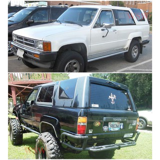 (เลือกข้าง) ฝาไฟท้าย โตโยต้า ฮีโร่ ปี 1984-1988 ฝาสามสี ส้ม/ขาว/แดง 6รู ...