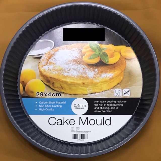 ถาดอบเค้กทรงกลม ขนาด 29x4 cm | Shopee Thailand
