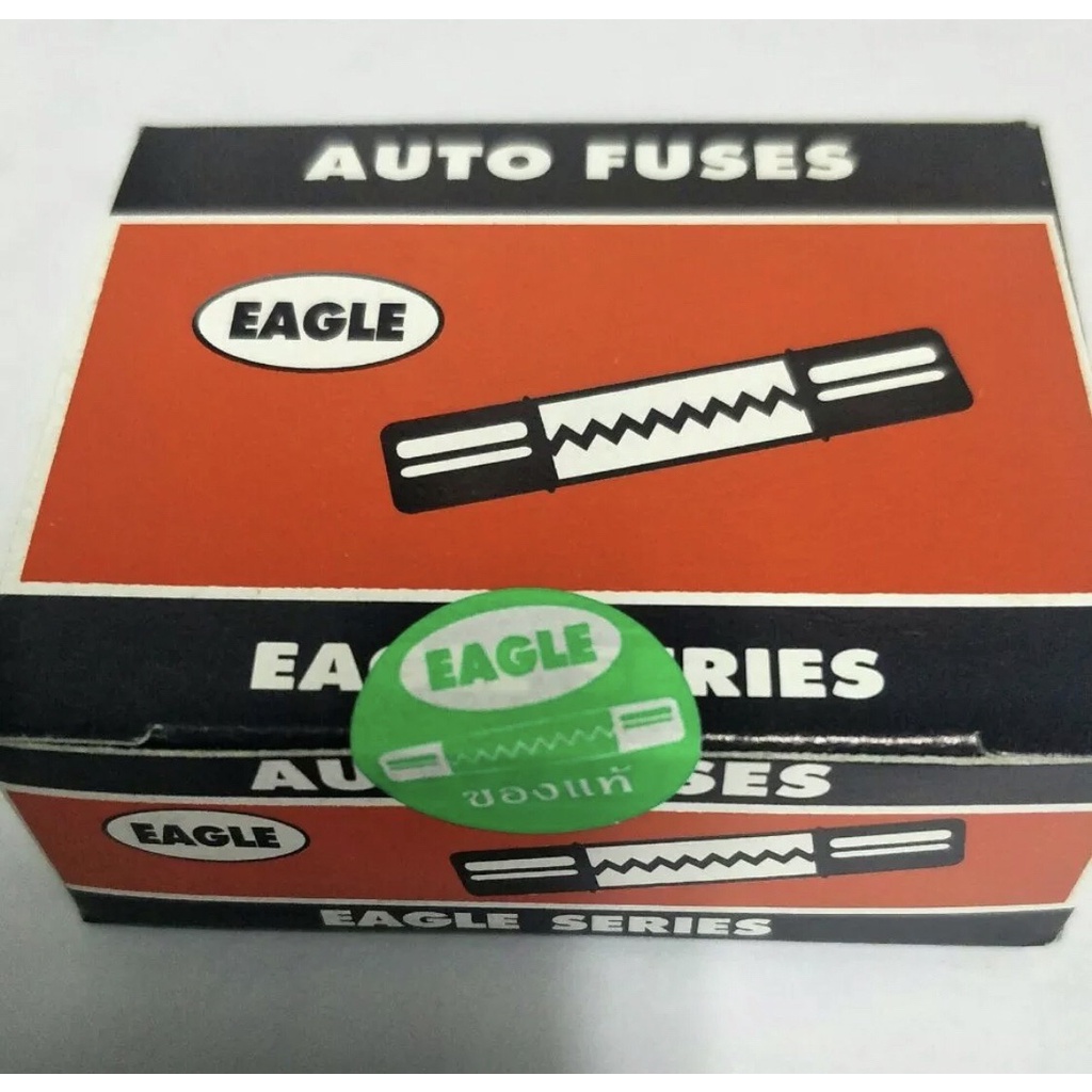 AUTO FUSES EAGLE SERIES หลอดฟิวส์แก้ว30มิล(แพค10ชิ้น).5a,1a,2a,3a,5a ...