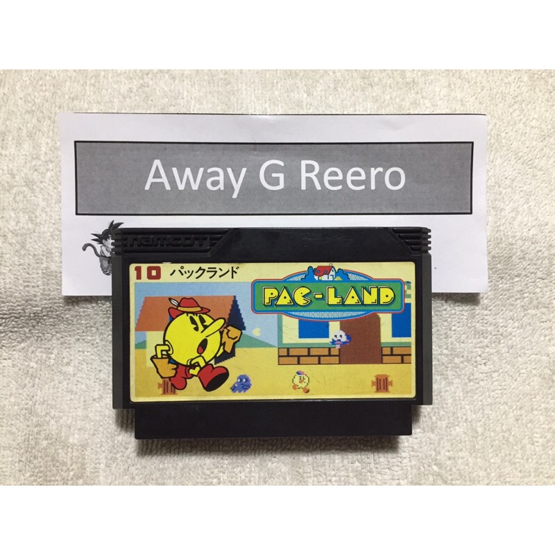 Pac-Land ตลับ Famicom (FC) ของแท้จากญี่ปุ่น สภาพสวย | Shopee Thailand