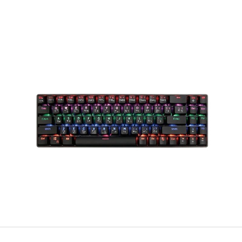 Keyboard Gadonx SWAIN GK-72 COLOFUL MECHANICAL KEYBOARD 72 KEY | Shopee ...