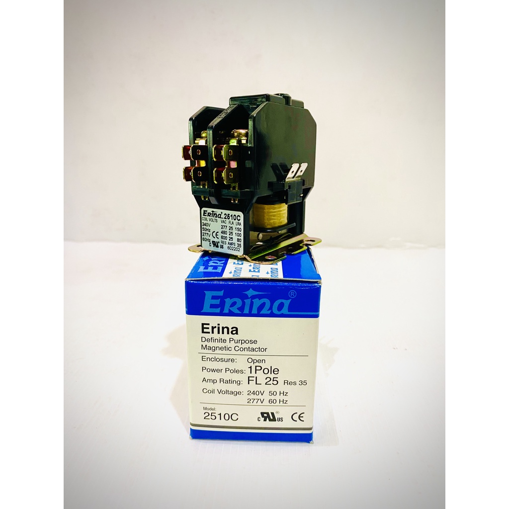 Erina แมกเนติก (Magnetic Contactor) ขนาด 20A ,25A ,30A /1Pole | Shopee ...