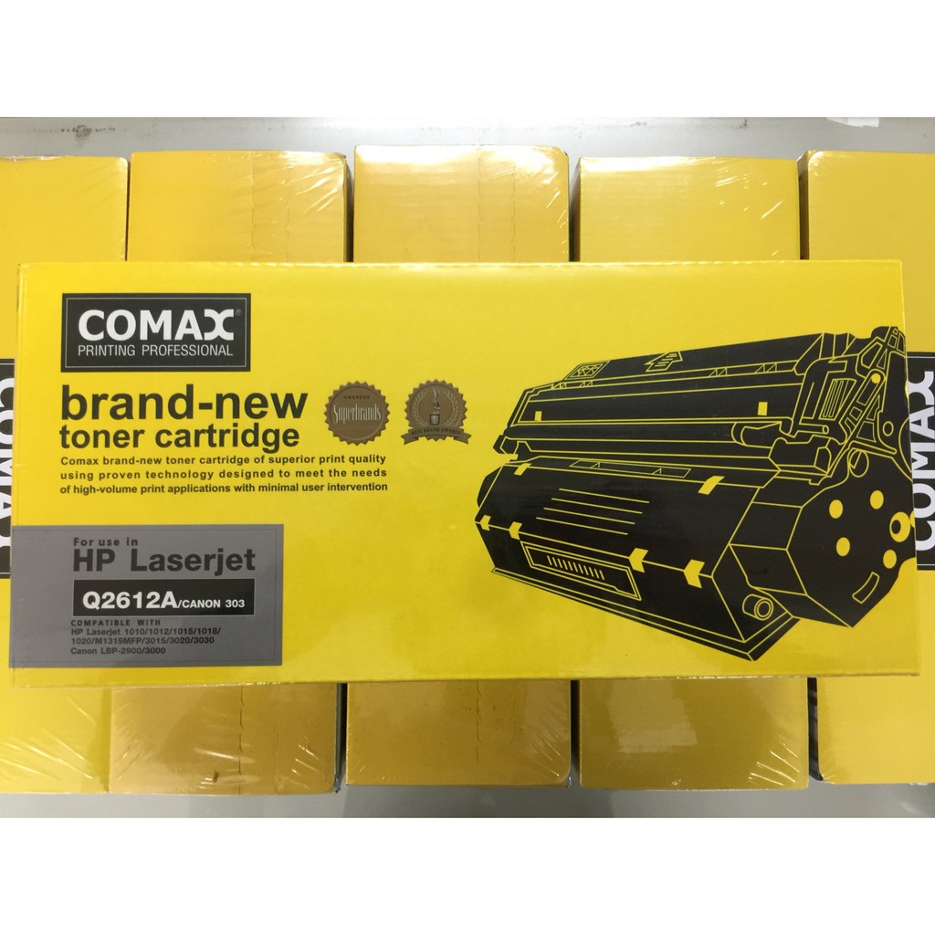 Toner ตลับหมึก HP Laserjet Q2612A/CANON 303 | Shopee Thailand