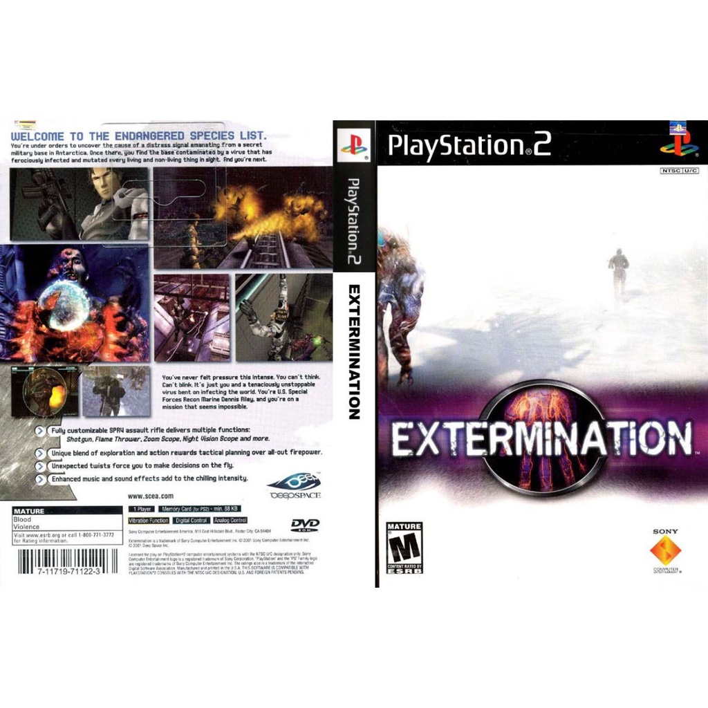 แผ่นเกมส์ PS2 Extermination คุณภาพ ส่งไว (DVD) | Shopee Thailand