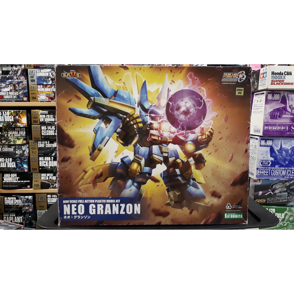 S.R.D.S. SD Neo Granzon (Plastic Model Kit) by Kotobukiya | Shopee Thailand