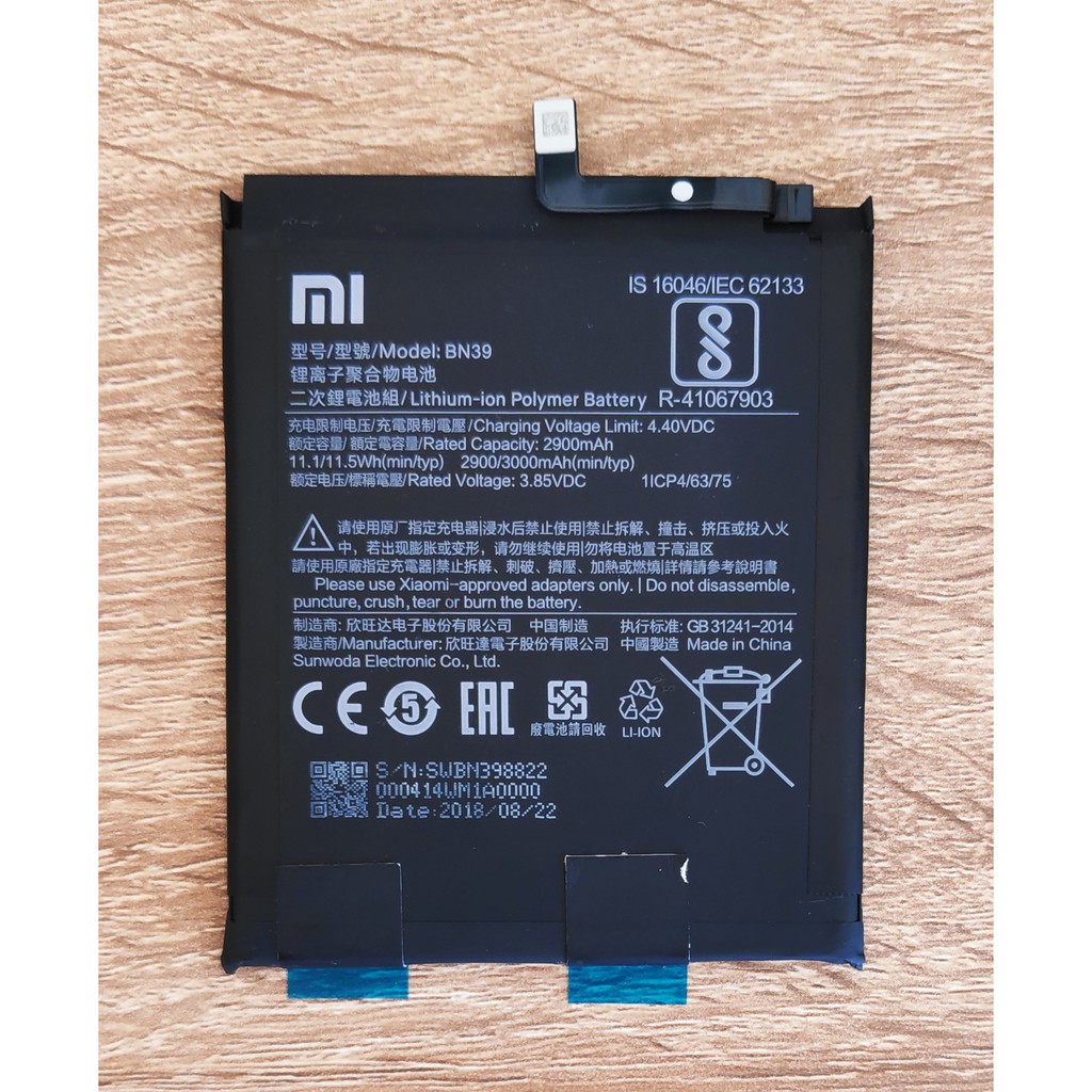 🐳 แบตเตอรี่ Xiaomi Mi Play Battery Model BN39 แถมฟรี !!! อุปกรณ์เปลี่ยน ...