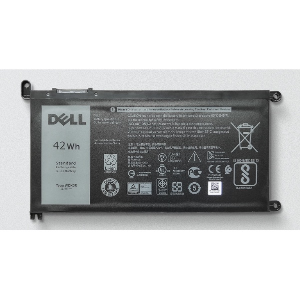 11.4V 42Wh WDX0R New Original Laptop Battery for Dell 13 7368 14-7460 ...