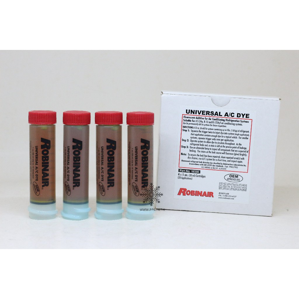 สีเช็ครั่ว แอร์รถยนต์ Robin Air Made in USA. ตู้รั่ว แอร์รั่ว | Shopee ...