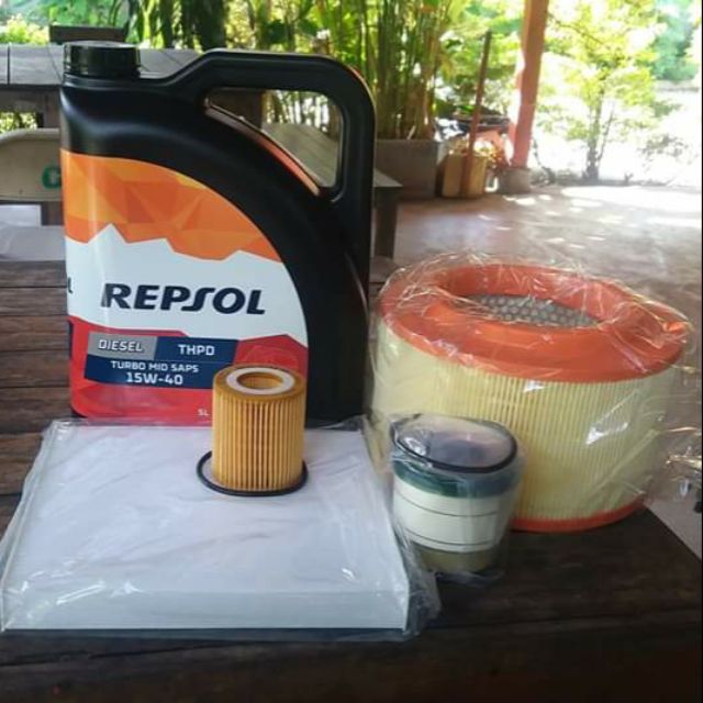 ชุดน้ำมันเครื่องResolพร้อมกรองดีเซลแท้ | Shopee Thailand