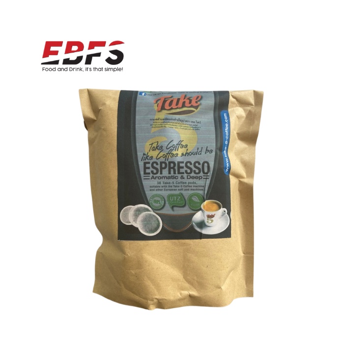 Take-5 Coffee Pods-Espresso ( 36 Pods ) | Shopee Thailand