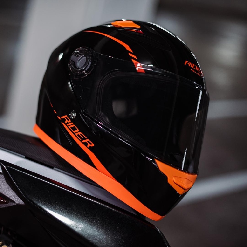 [มีส่งด่วนในกทม.]หมวกกันน็อค Rider R1 R1X เบามาก สีเรียบ หมวกผู้ใหญ่ ...