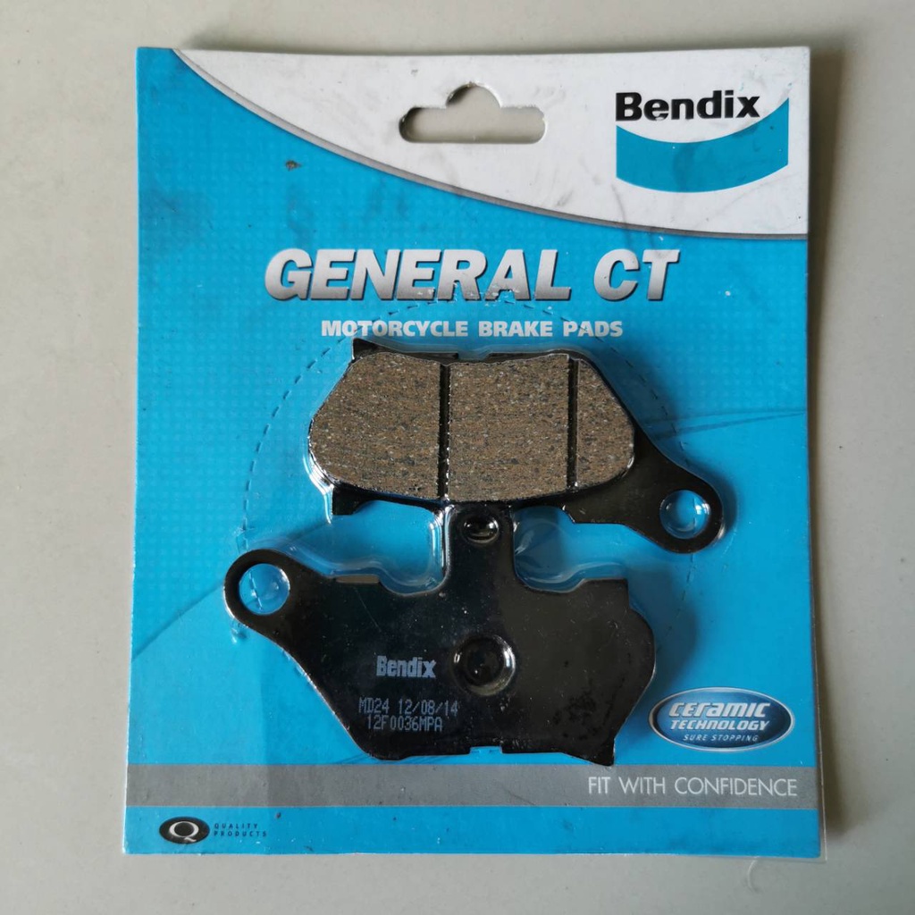 ผ้าเบรคหน้า Bendix แท้ MD24 YAMAHA MIO MX,MIO ZR,MIO Z | Shopee Thailand