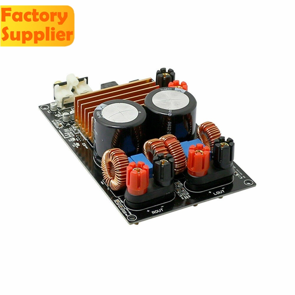 Tpa3255 บอร์ดขยายเสียงดิจิตอล 300W+300W DC50V 3900UF/100V*2 Channel | Shopee Thailand