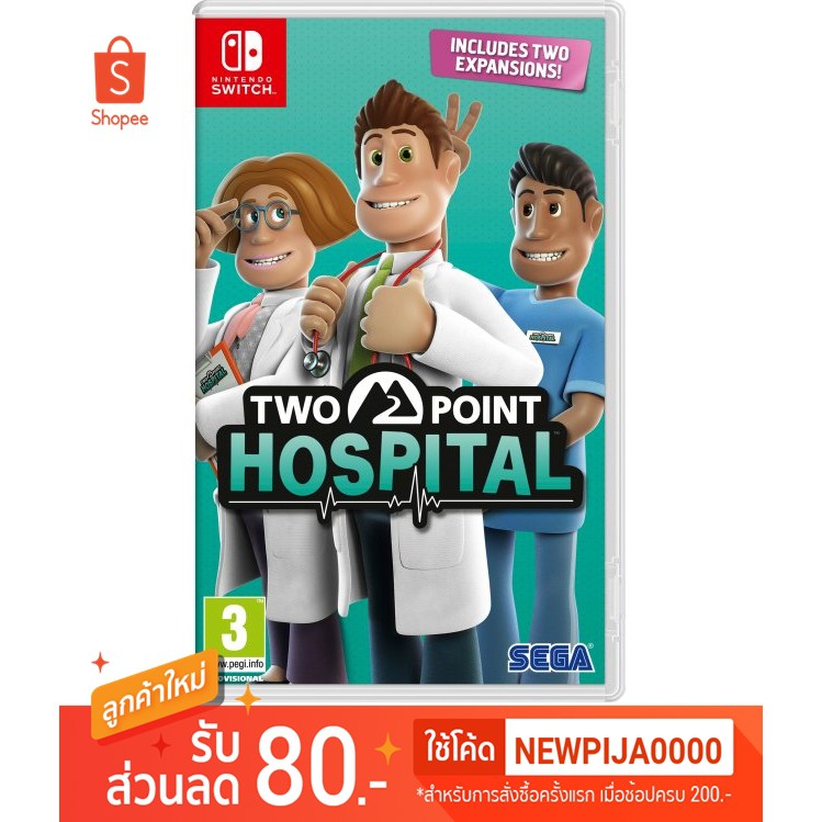 Nintendo Switch Two Point Hospital EU Eng | Shopee Thailand