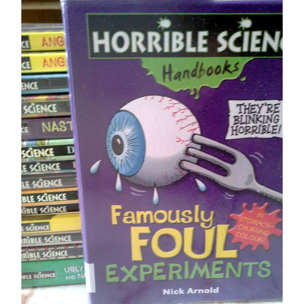 Horrible Science set 1 หนังสือมือสอง ปกอ่อน วิทยาศาสตร์ | Shopee Thailand