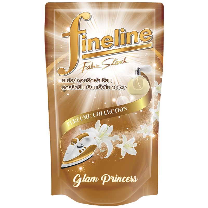 Fineline ไฟน์ไลน์ น้ำยารีดผ้าเรียบ แบบ ถุงเติม รีดลื่น ขนาด450ml 1ถุง | Shopee Thailand