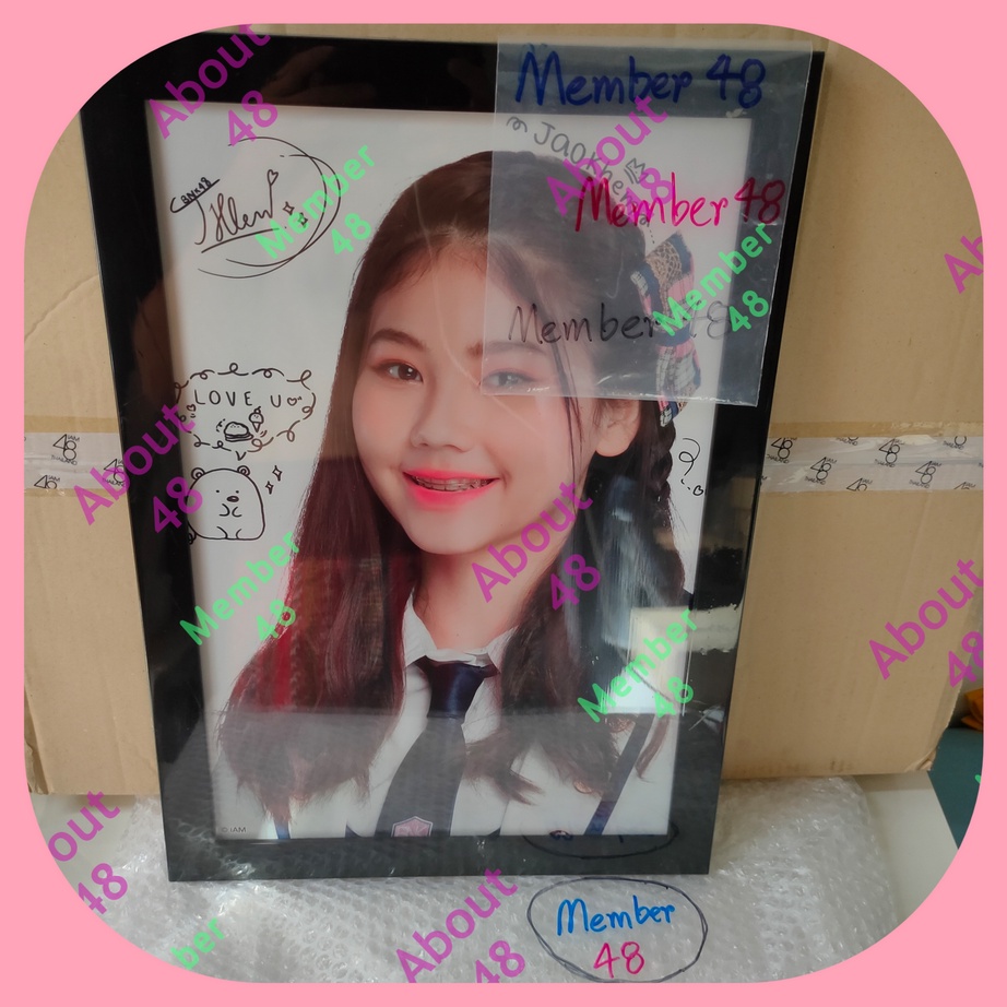 [ UR Signed Poster A3 ] เจ้าเข็ม BNK48 ชุดเธียเตอร์ โปสเตอร์ A3 พร้อมลายเซ็น ปีใหม่ 2021 Jaokhem ...