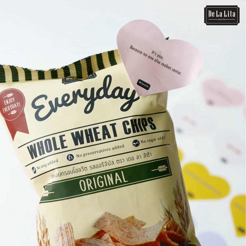 De La Li Ta ขนมอบกรอบโฮลวีต รสออริจินัล | Shopee Thailand