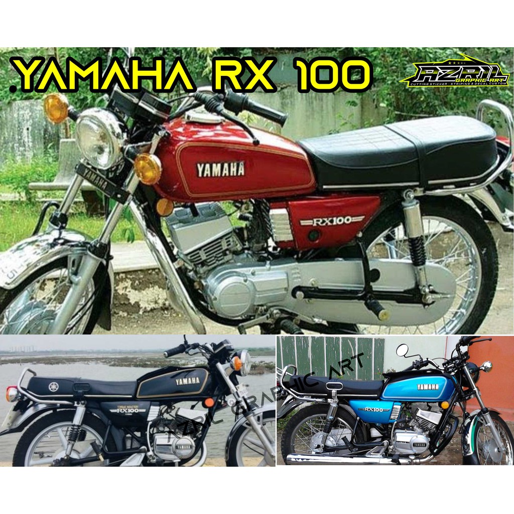 Striping YAMAHA RX 100 RX S | Shopee Thailand