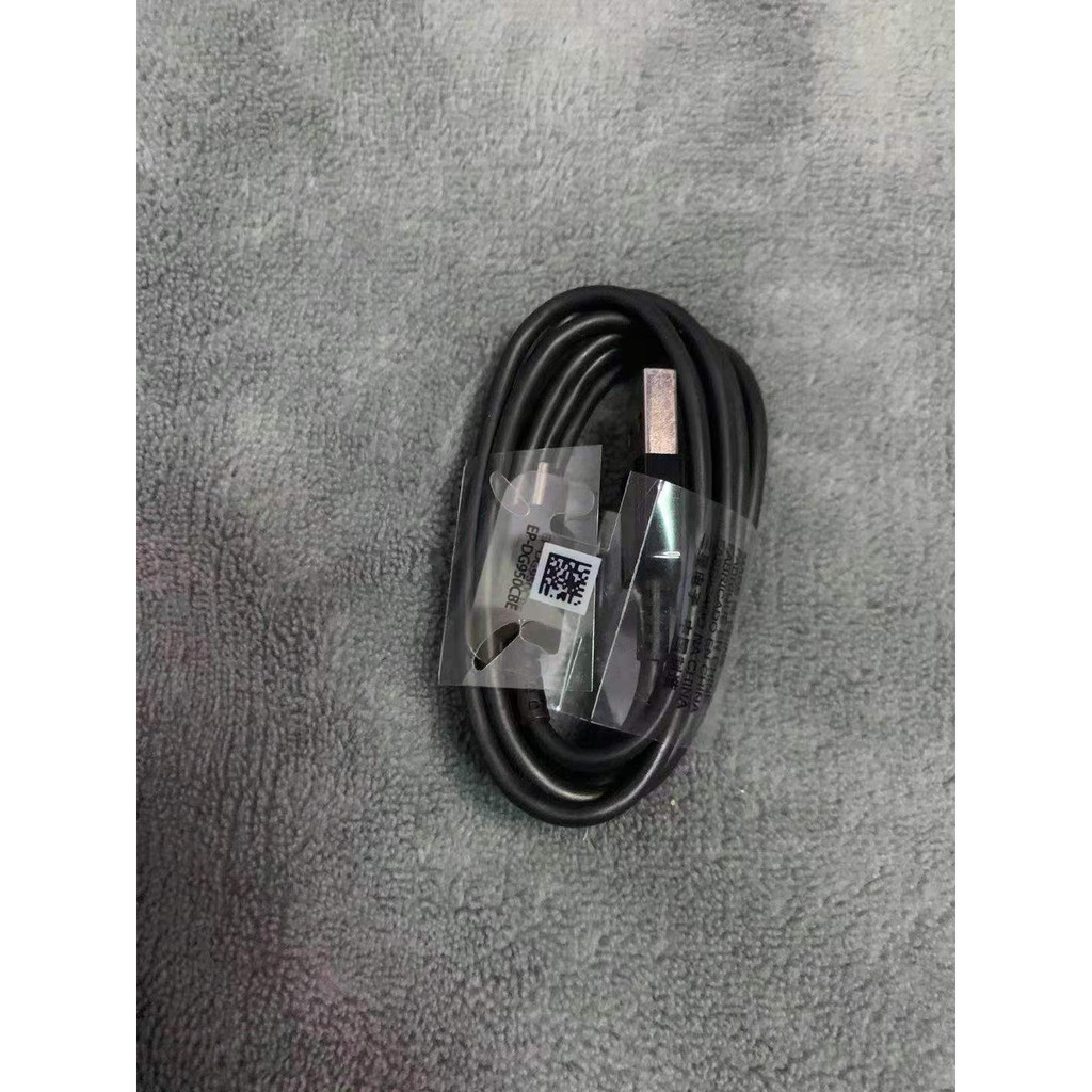 สาย USB Samsung Type C งานเเท้ ชาร์จไว ยาว 1 เมตร มีสีขาว สีด | Shopee ...