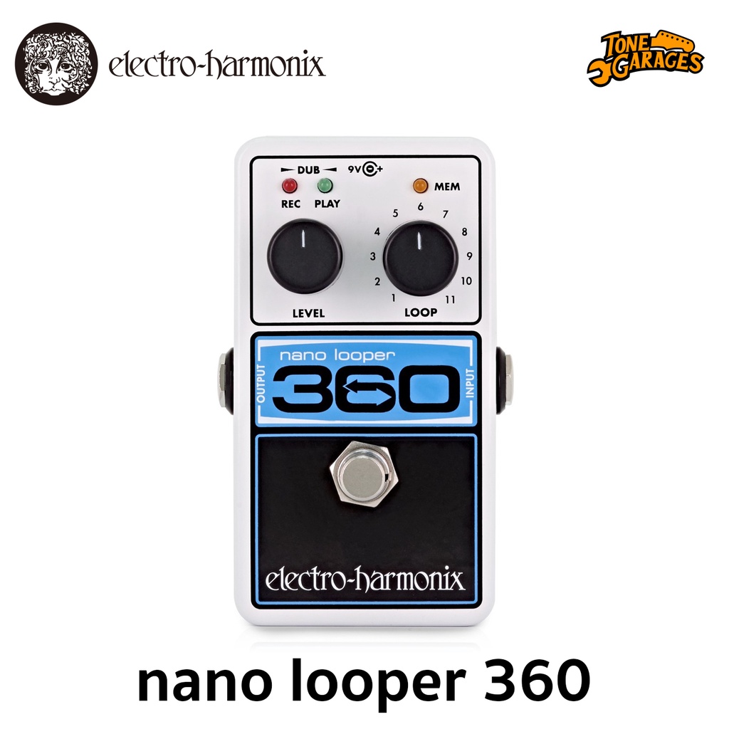 Electro Harmonix Nano Looper 360 เอฟเฟคกีต้าร์ ลูปเปอร์ วนเสียง (อัดได้ ...