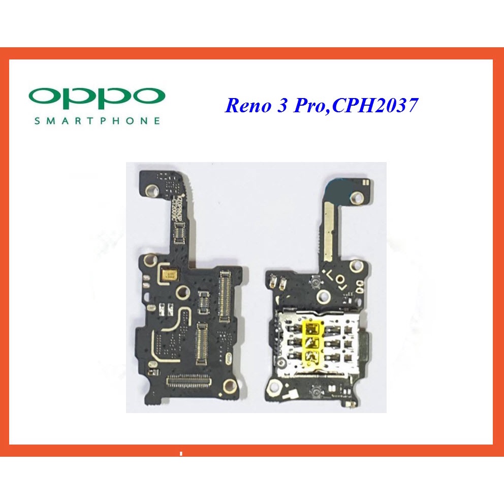 สายแพรชุดซิมการ์ด Oppo Reno 3 Pro,CPH2035,CPH2036,CPH2037 | Shopee Thailand