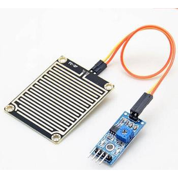 เซนเซอร์น้ำฝน ความชื้น Rain / Water Detection Sensor Module พร้อมสาย สำหรับ Arduino | Shopee ...