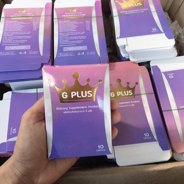 ผลิตภัณฑ์เสริมอาหาร จี พลัส G PLUS+ | Shopee Thailand