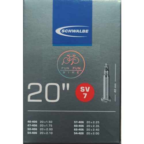 ยางใน Schwalbe AV12A AV13 AV19 AV2 AV21 AV3 AV4 AV6 AV7 AV7A SV12A SV13 SV15 SV15 SV16 SV17 SV19 ...
