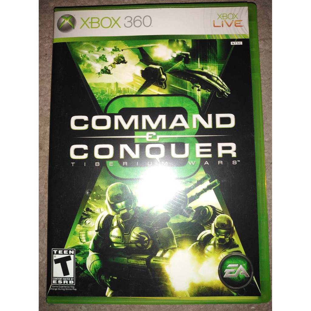 (แผ่นแท้) Xbox 360 - Command & Conquer : Tiberium Wars (ntsc)*(xbox one ...