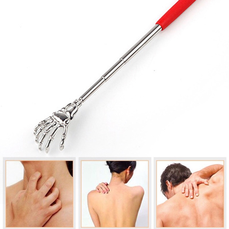 Estone แบบพกพา Back Scraper ขยาย Telescoping Itch Relief Back Scratcher ...