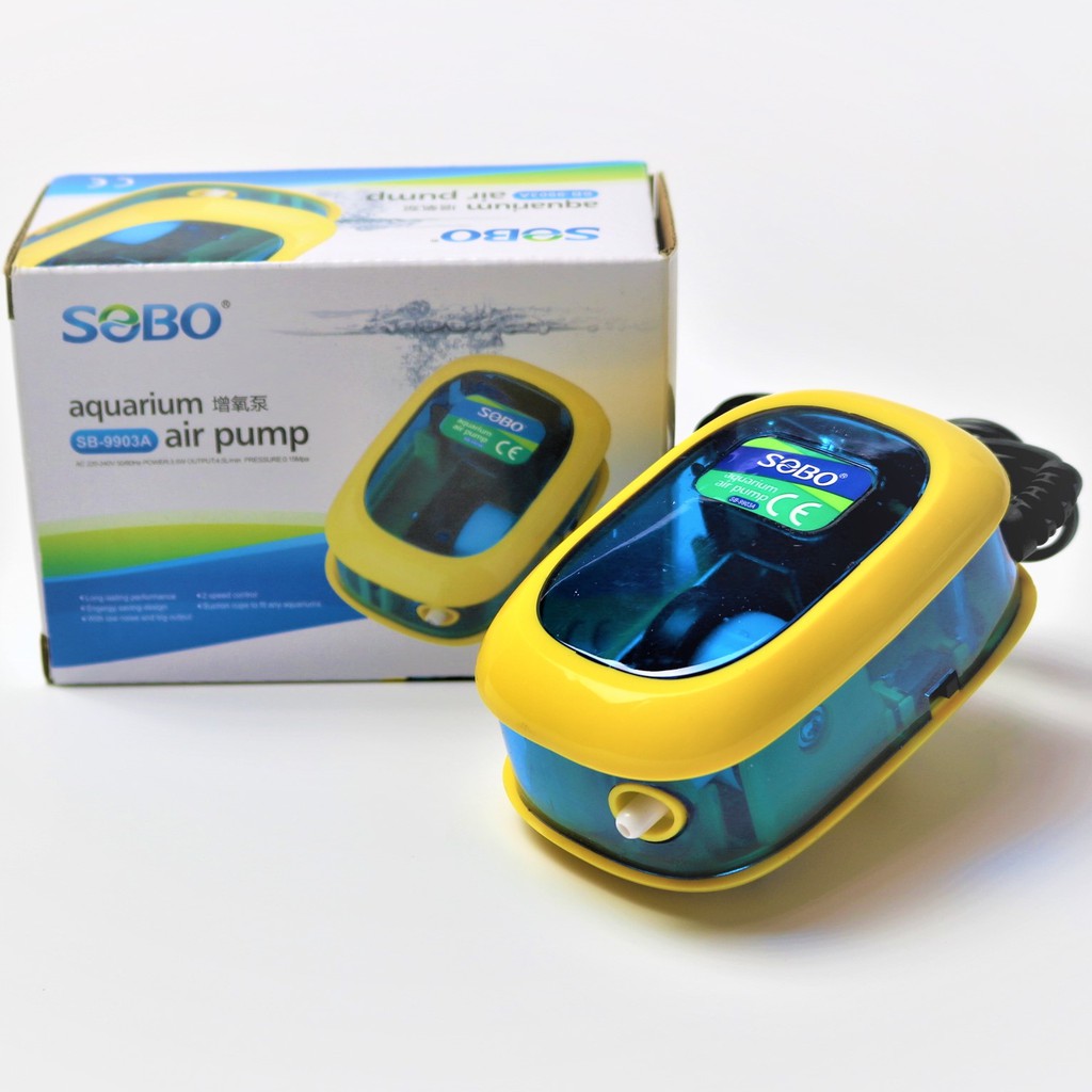 ปั๊มลม 1 ทาง SOBO SB-9903A ปั๊มลมออกซิเจน | Shopee Thailand